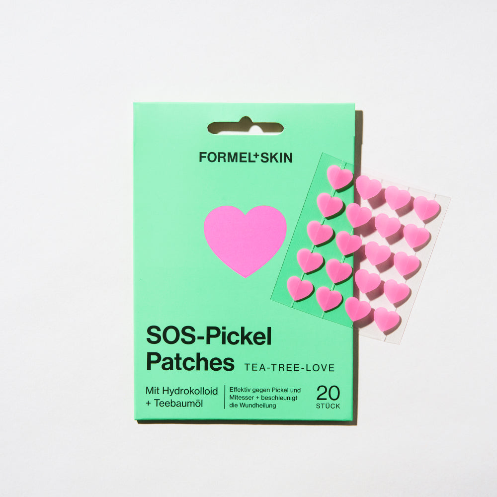 SOS-Pickel Patches Tea-Tree-Love